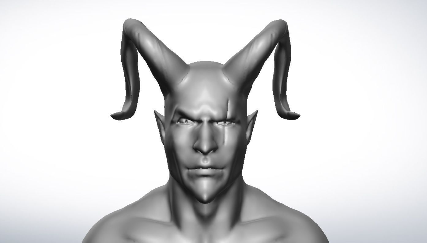 Centaur goat 3D model 3D printable | CGTrader