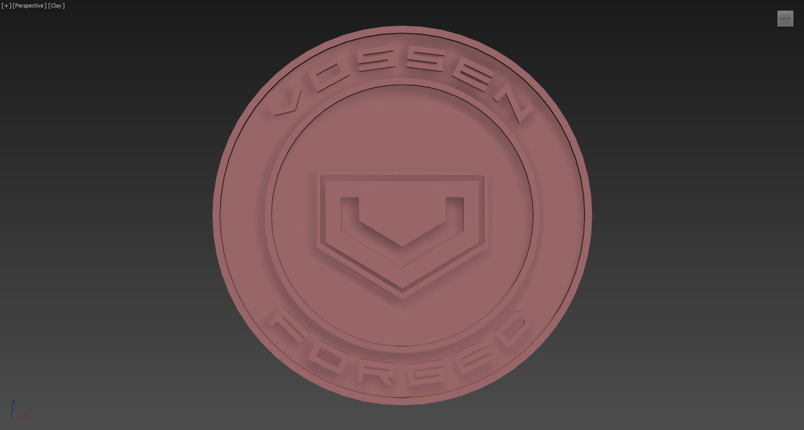 Free Vossen logo free VR / AR / low-poly 3D model | CGTrader