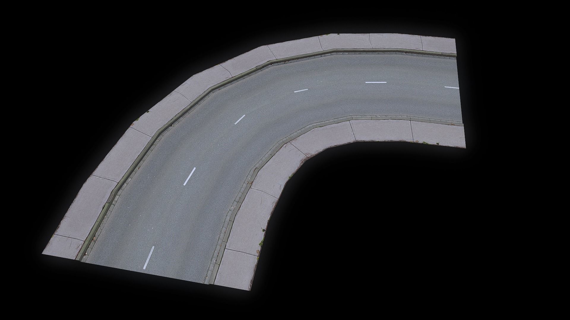 3D model Low Poly Modular Road Network VR / AR / low-poly | CGTrader