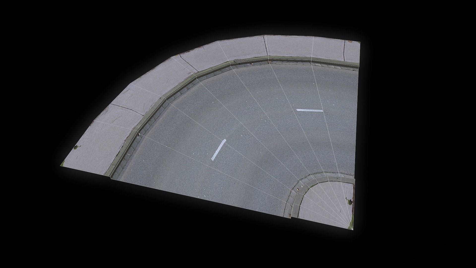 3D model Low Poly Modular Road Network VR / AR / low-poly | CGTrader