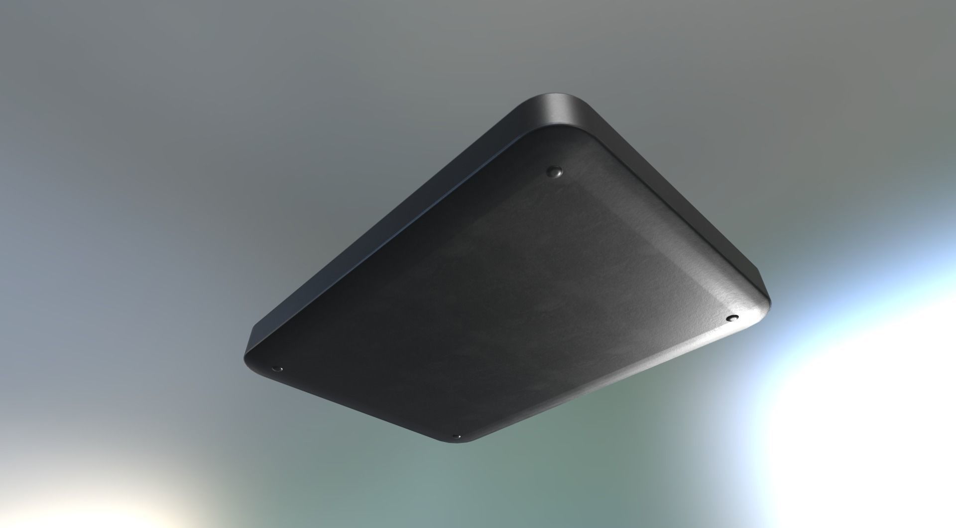 3D model External HDD With USB Cable Rigged Plastic Version VR / AR ...