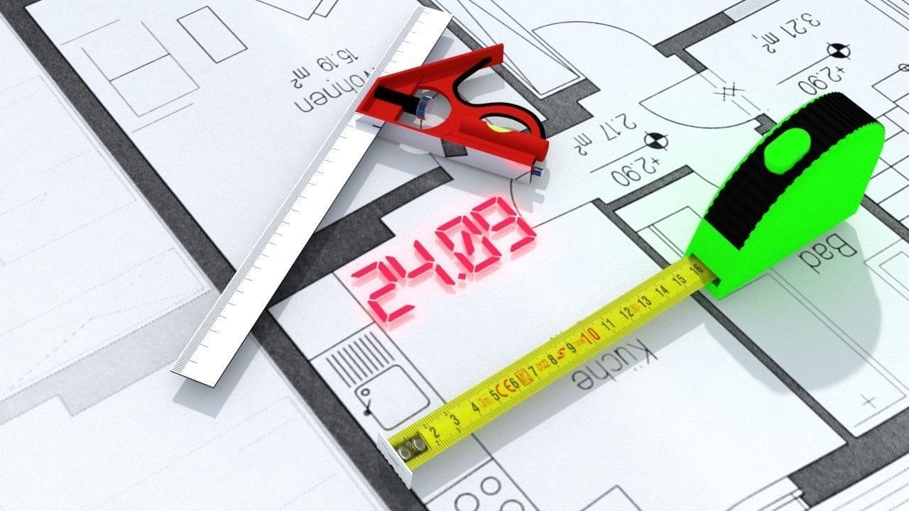 Animated Tape Measure 3D model animated | CGTrader