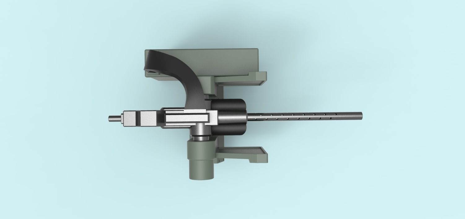 Machine gun 3 3D model | CGTrader