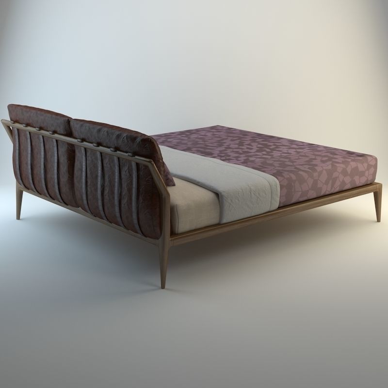 Selva - Bed Indigo 3D model | CGTrader