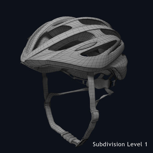 Bicycle Helmet 3D Model MAX OBJ 3DS FBX | CGTrader.com