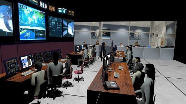 mission control free 3D model | CGTrader