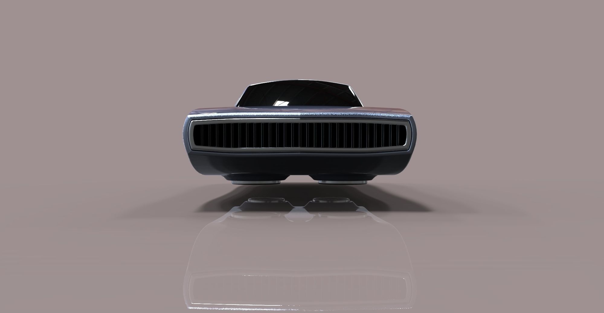 Flying Dodge Charger 3D model | CGTrader