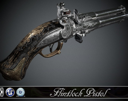 Flintlock 3D Models | CGTrader