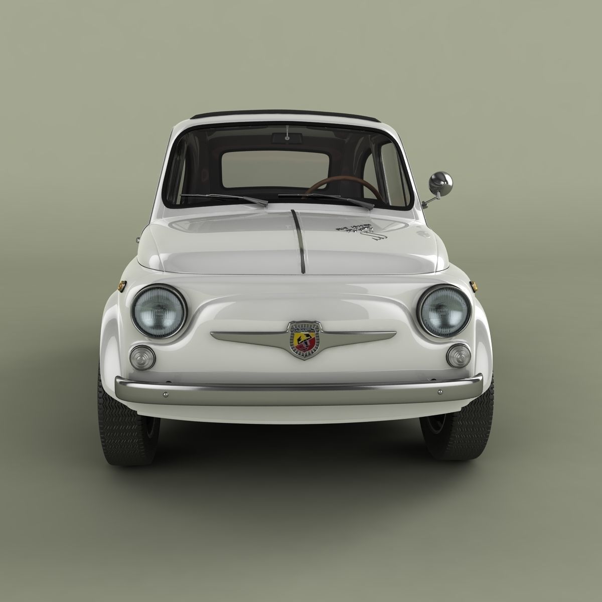 Abarth 595 SS 3D model | CGTrader