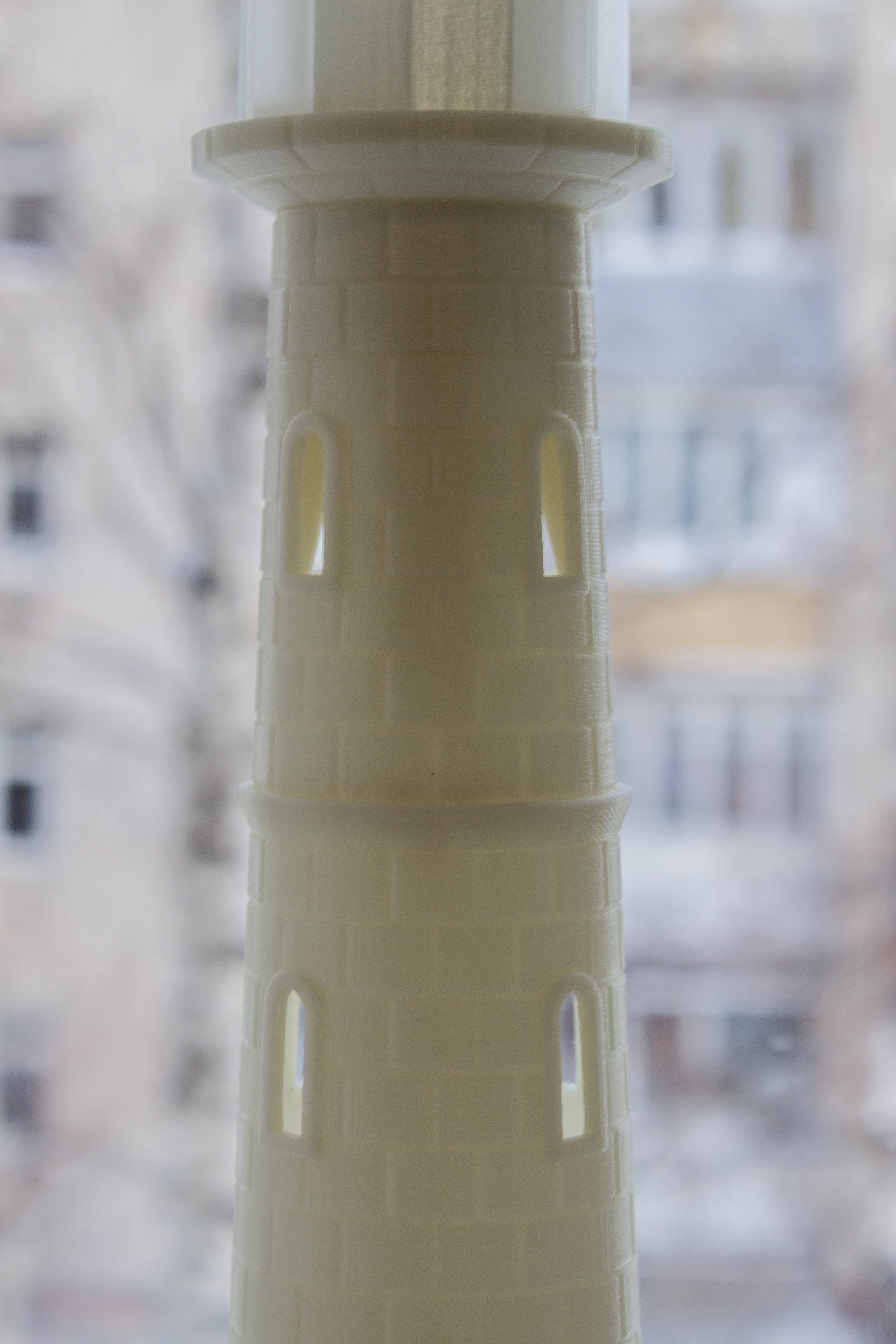 Lighthouse LED Lamp 3D model 3D printable | CGTrader