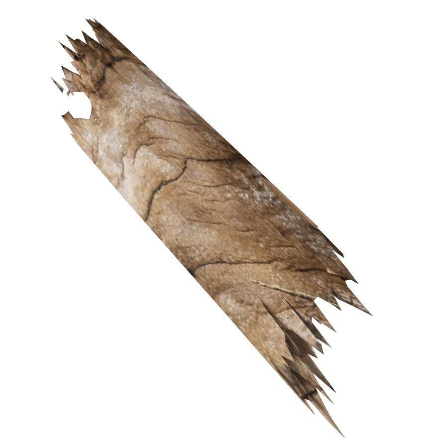 3D model Wooden Plank Stick 3D Model VR / AR / low-poly | CGTrader