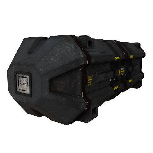3D model Cargo Box VR / AR / low-poly | CGTrader