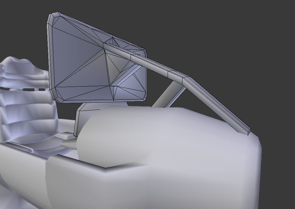 3D model Futuristic control module Basic Version VR / AR / low-poly ...