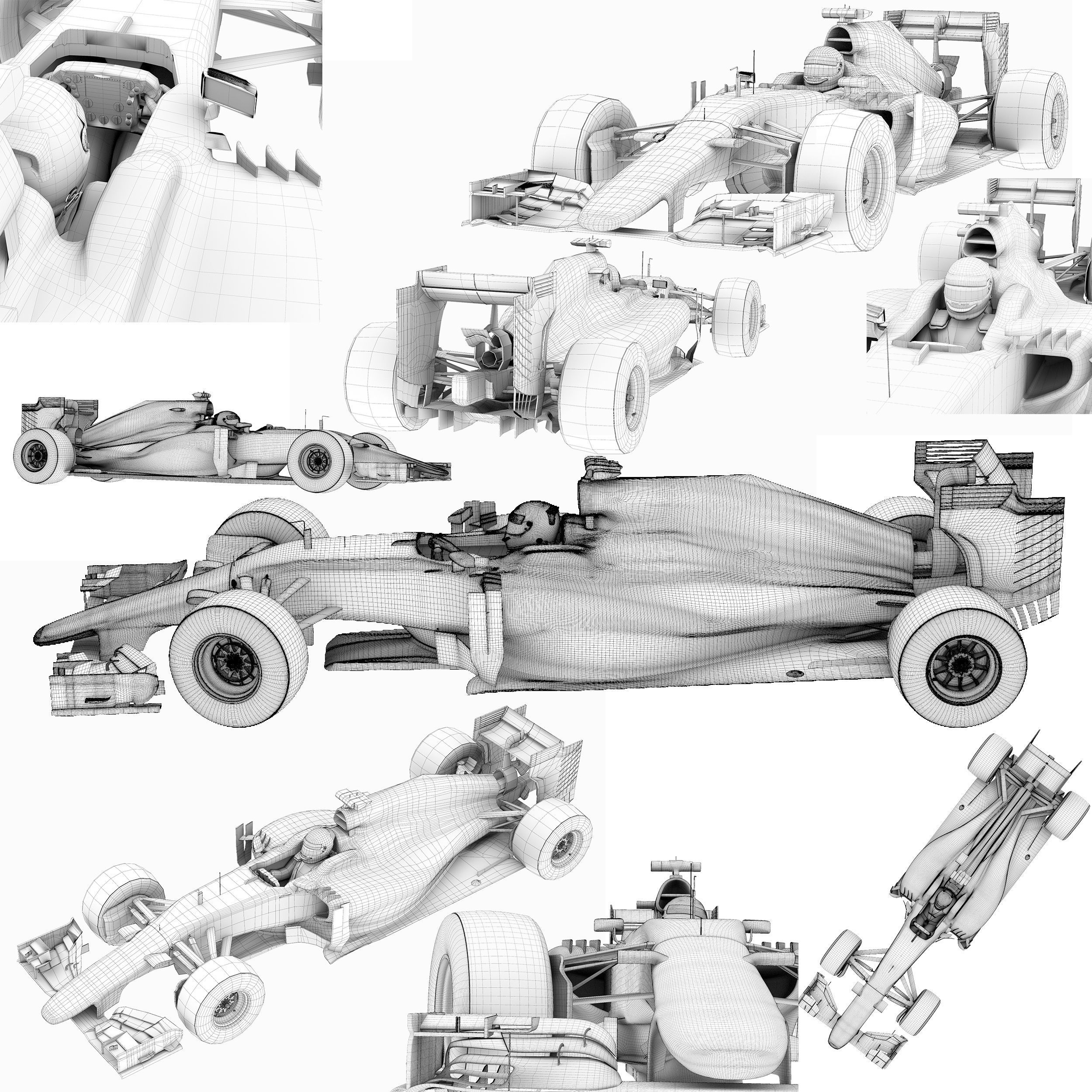 3D model Manor MRT05 VR / AR / low-poly rigged | CGTrader