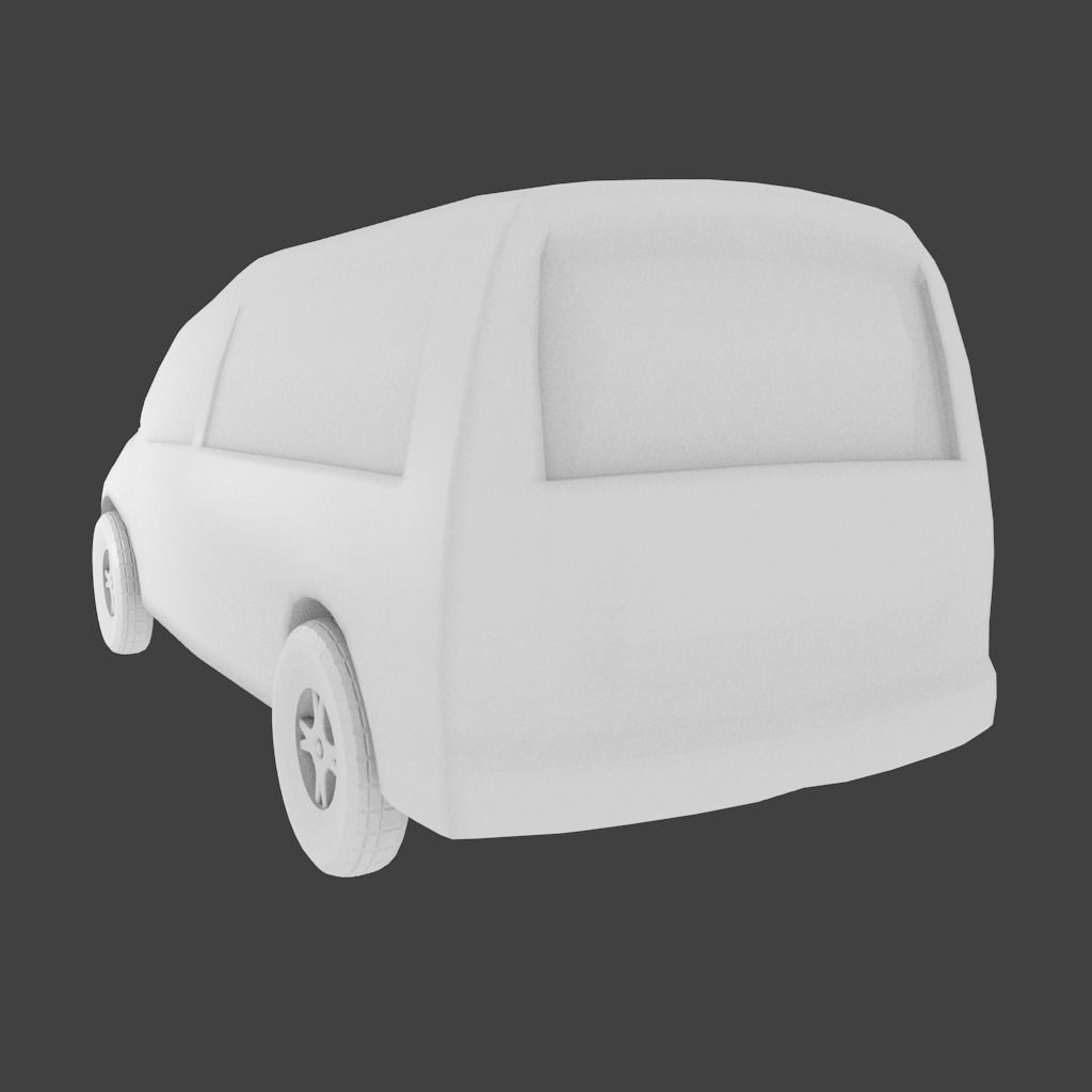 Simple Car free VR / AR / low-poly 3D model | CGTrader