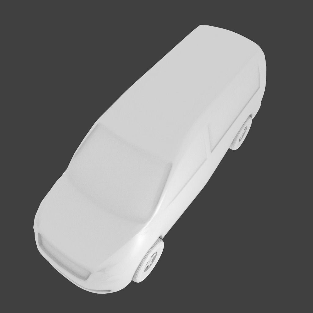 Simple Car free VR / AR / low-poly 3D model | CGTrader