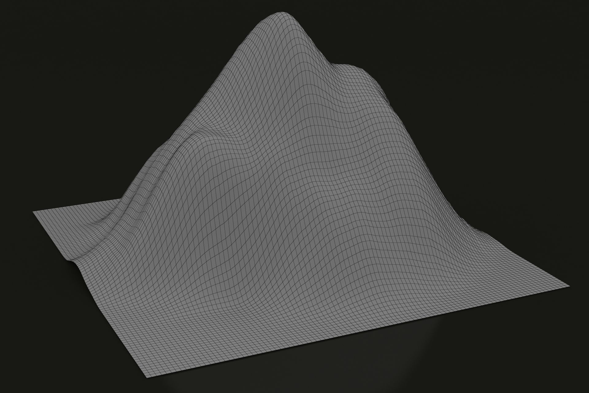 3D model Low Poly Mountain VR / AR / low-poly | CGTrader