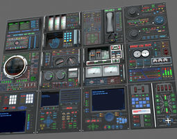 Control panel 3D Models | CGTrader