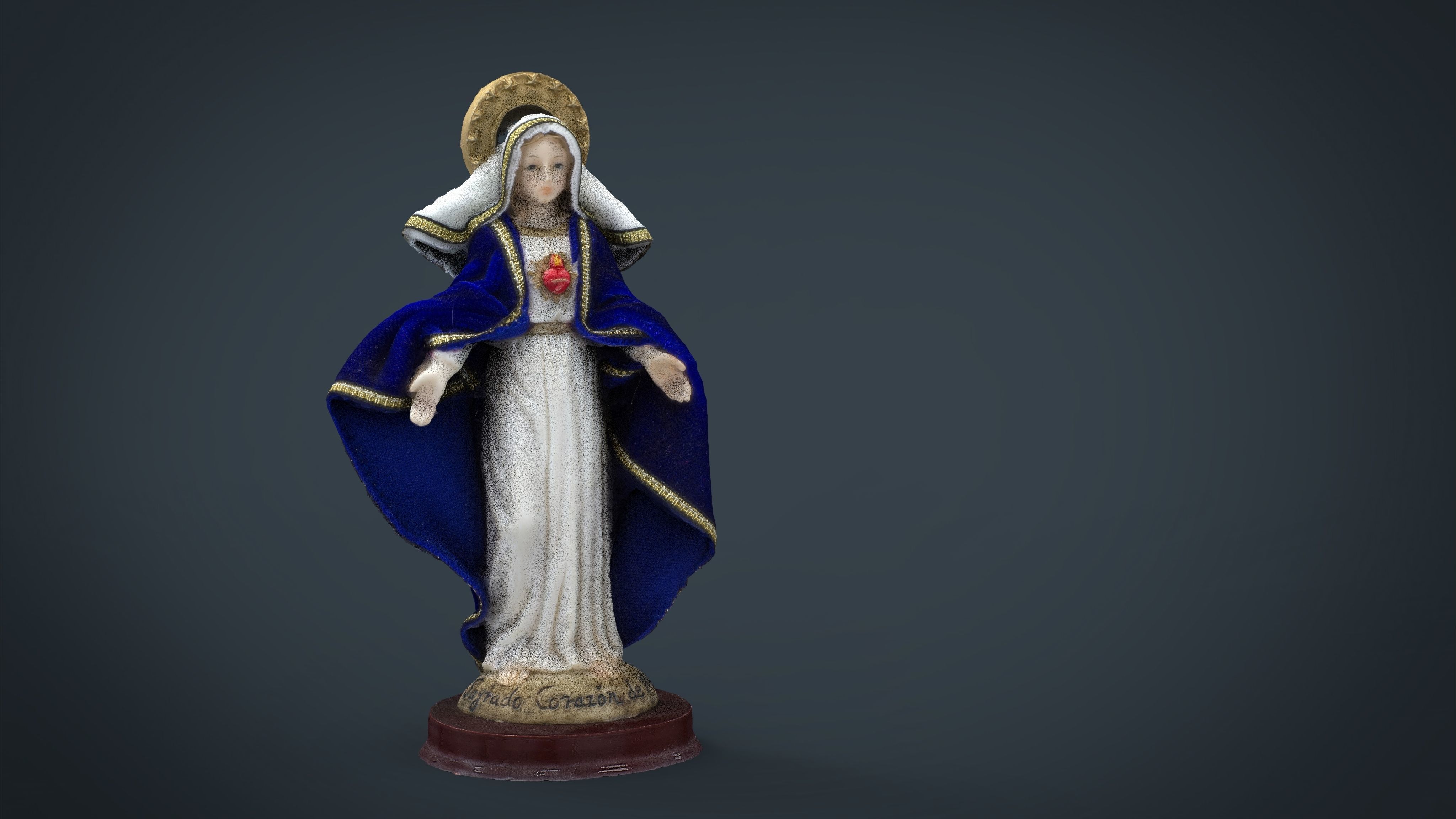 3D model Sacred heart of Maria VR / AR / low-poly | CGTrader