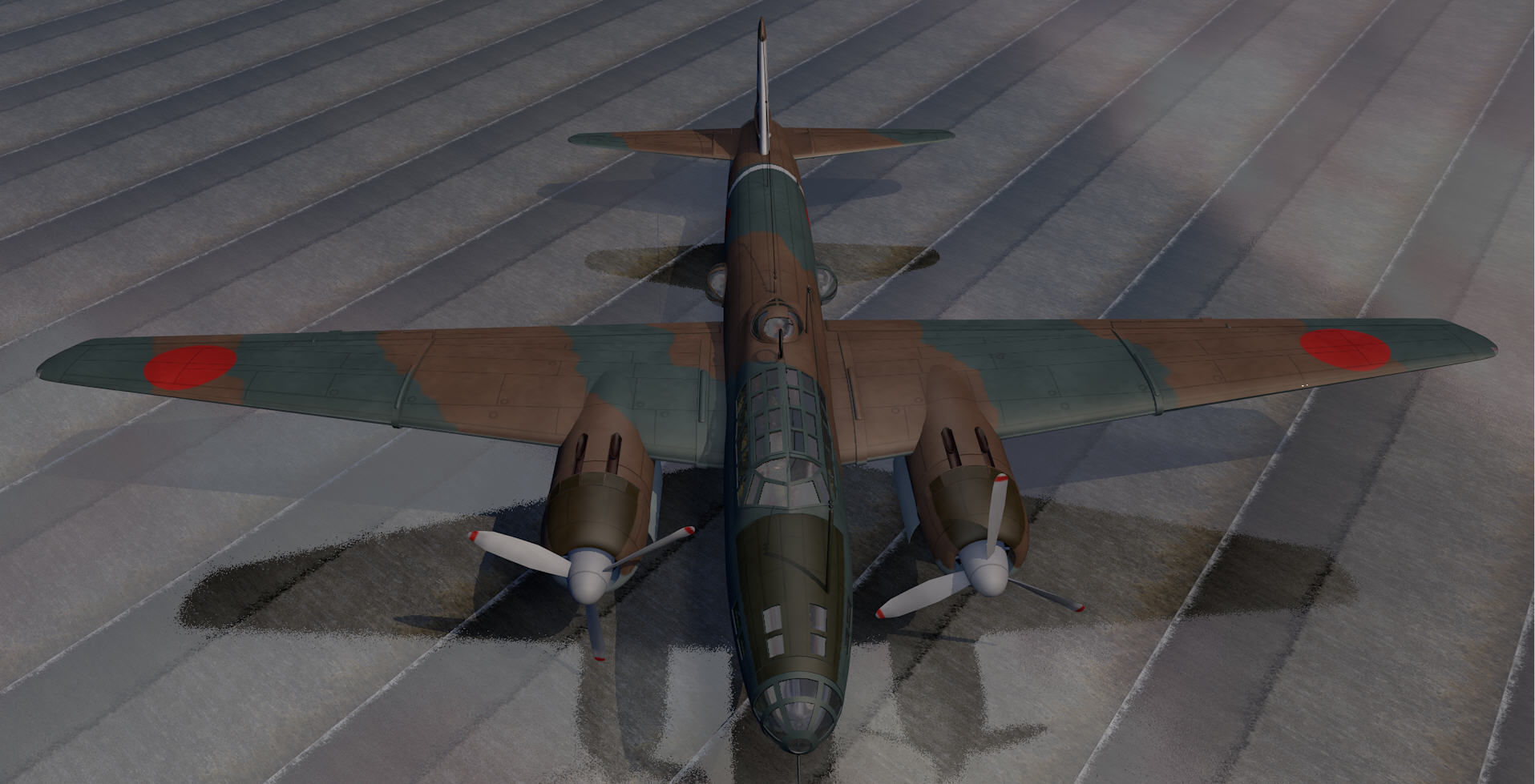 Mitsubishi G4M1 Betty 3D model | CGTrader