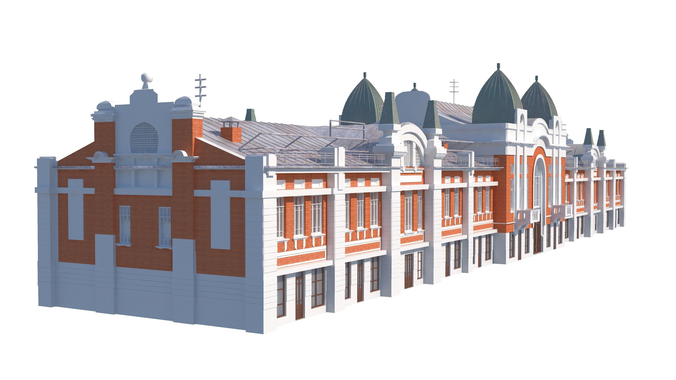 Museum of local History 3D model | CGTrader