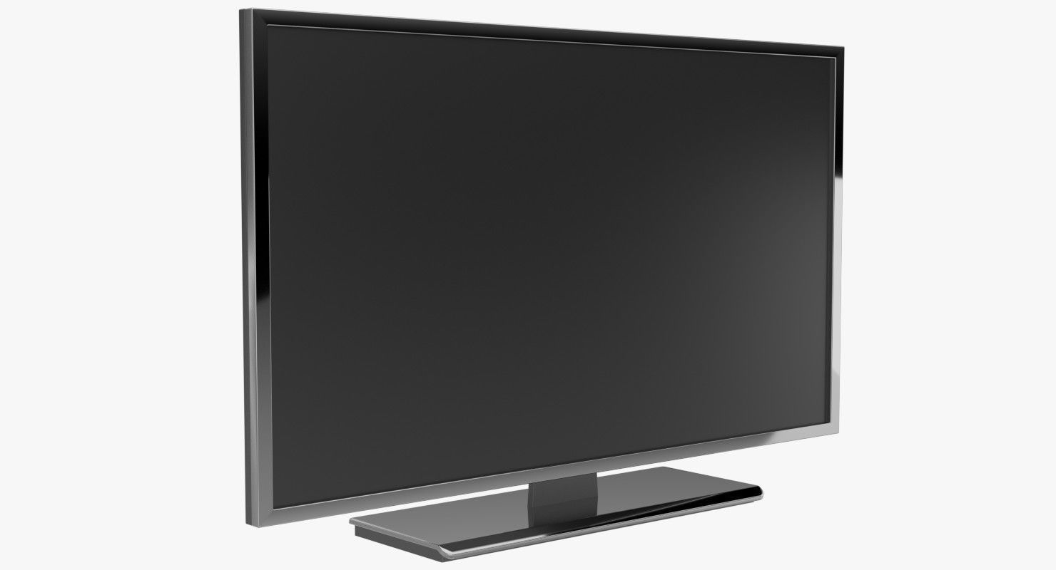 LED TV 3D model | CGTrader
