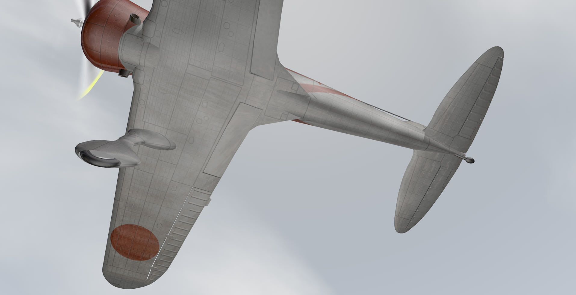 Nakajima Ki-27 Nate 3D model | CGTrader