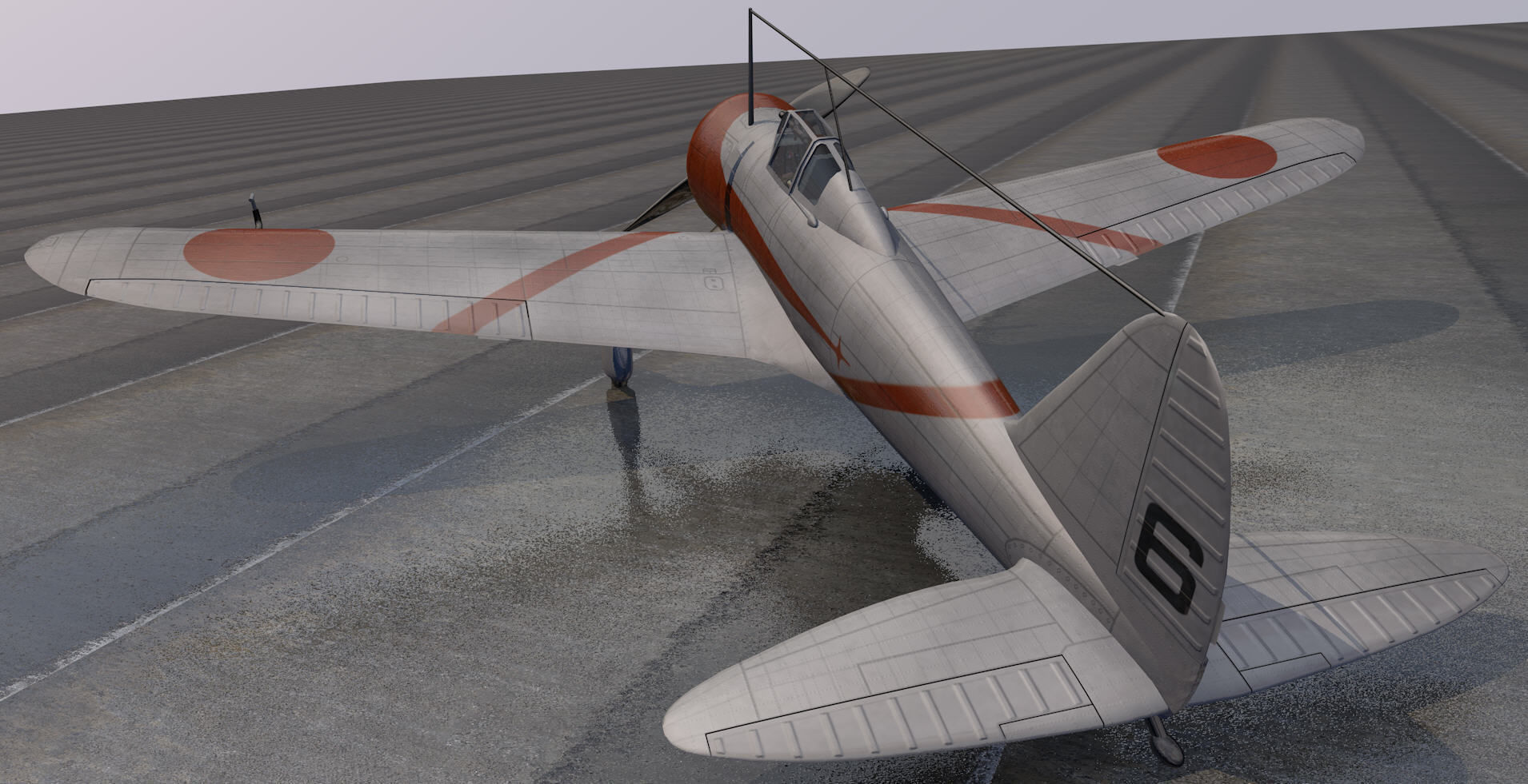 Nakajima Ki-27 Nate 3D model | CGTrader