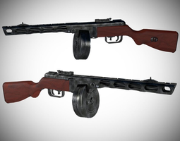 Ppsh 3D Models | CGTrader