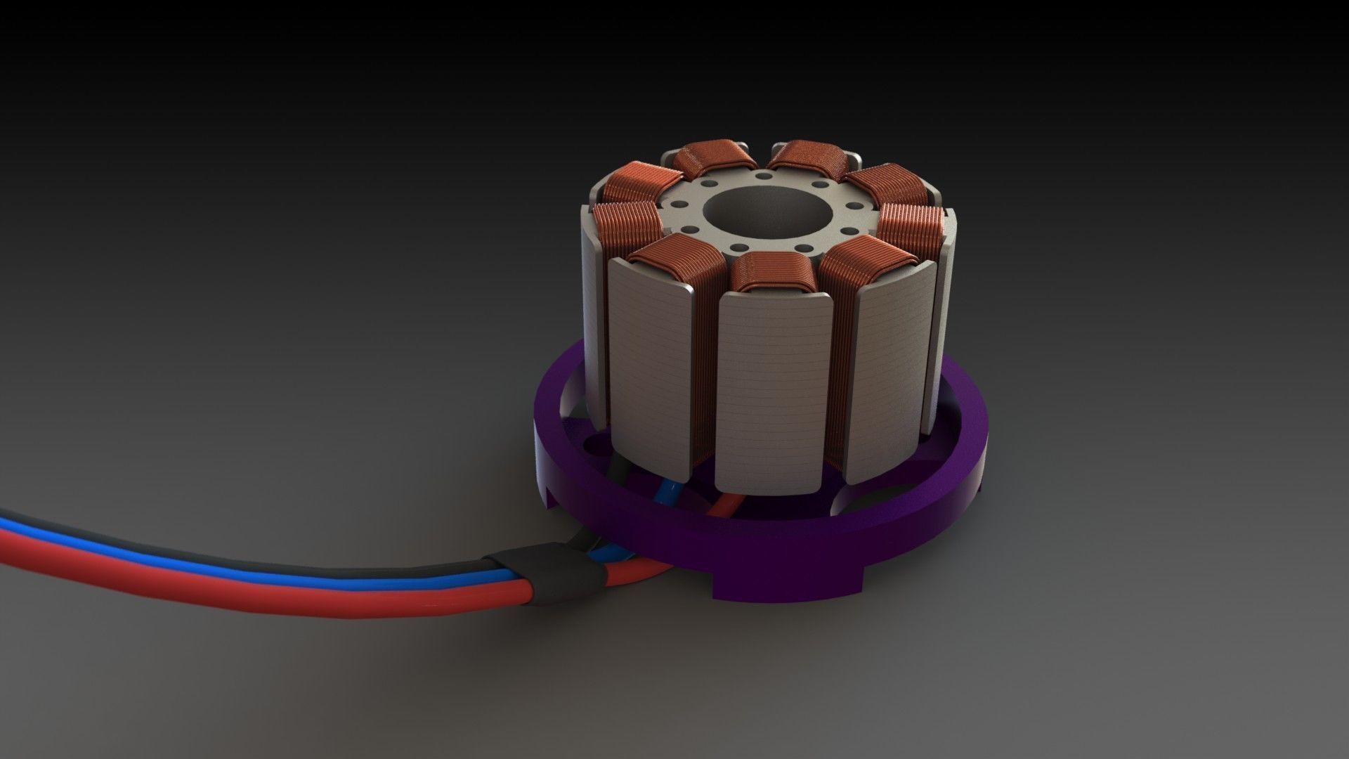 Esky Outrunner EK5-0006 Brushless Motor 3D model | CGTrader