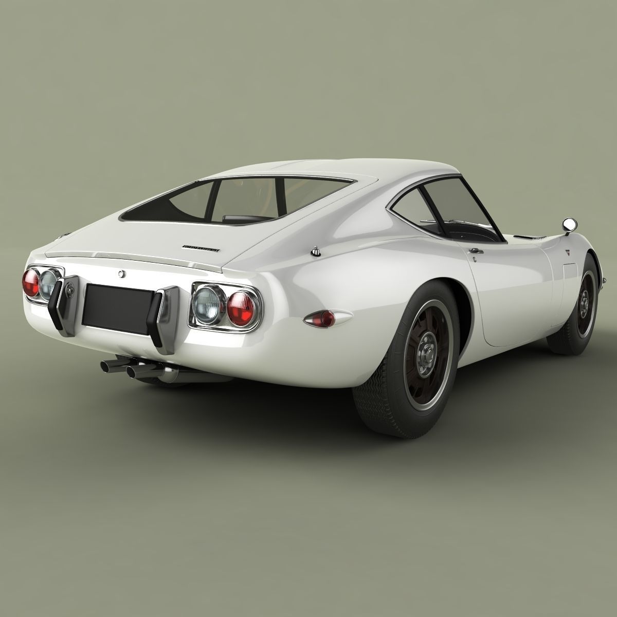 Toyota 2000GT 3D model | CGTrader