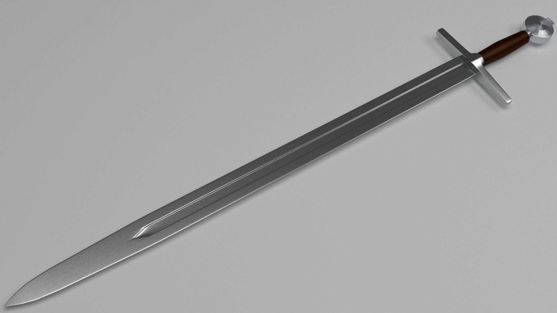 3D model English LongSword VR / AR / low-poly | CGTrader