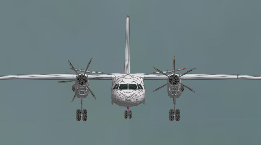 3D model Antonov An-132 VR / AR / low-poly | CGTrader