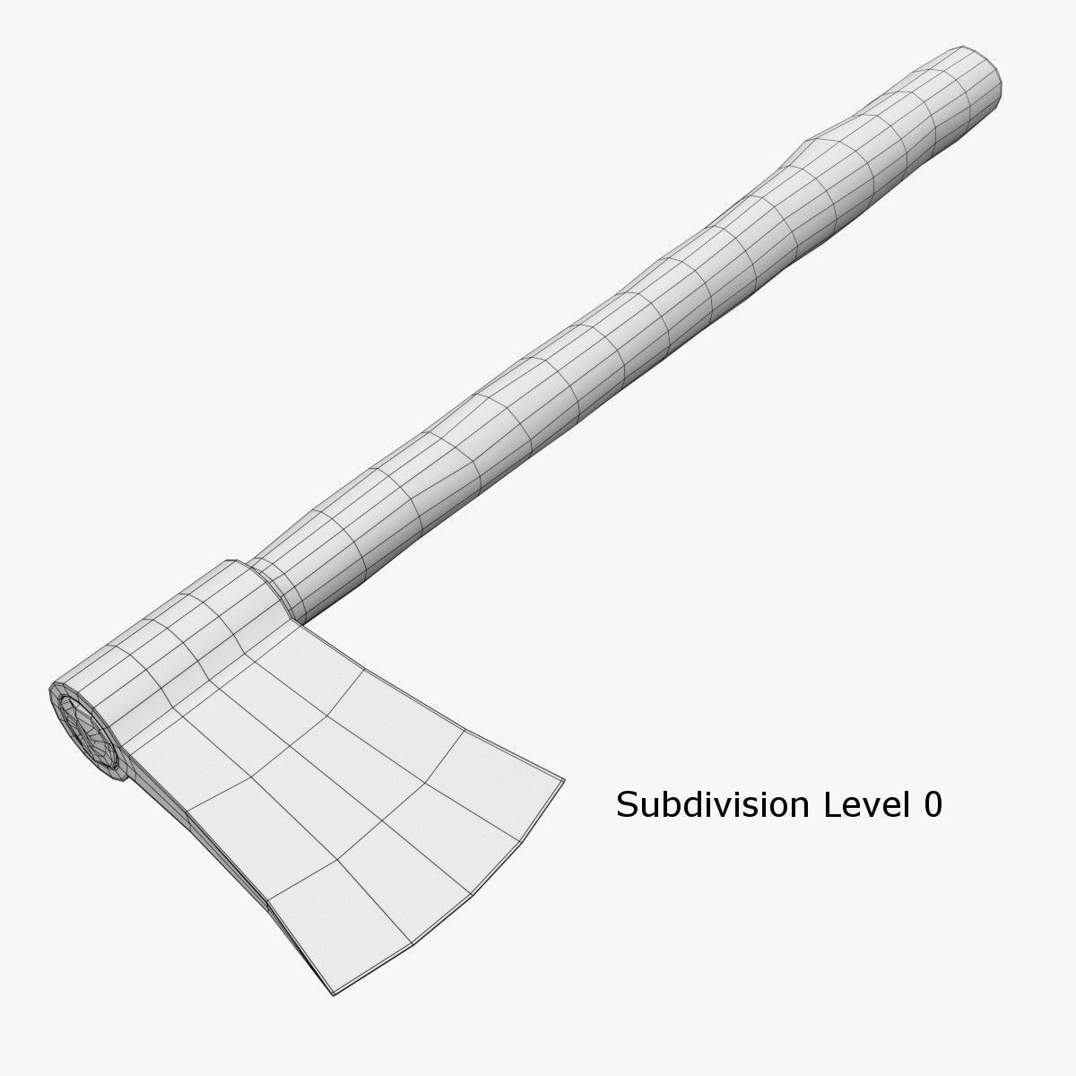 3D Axe 3D model | CGTrader