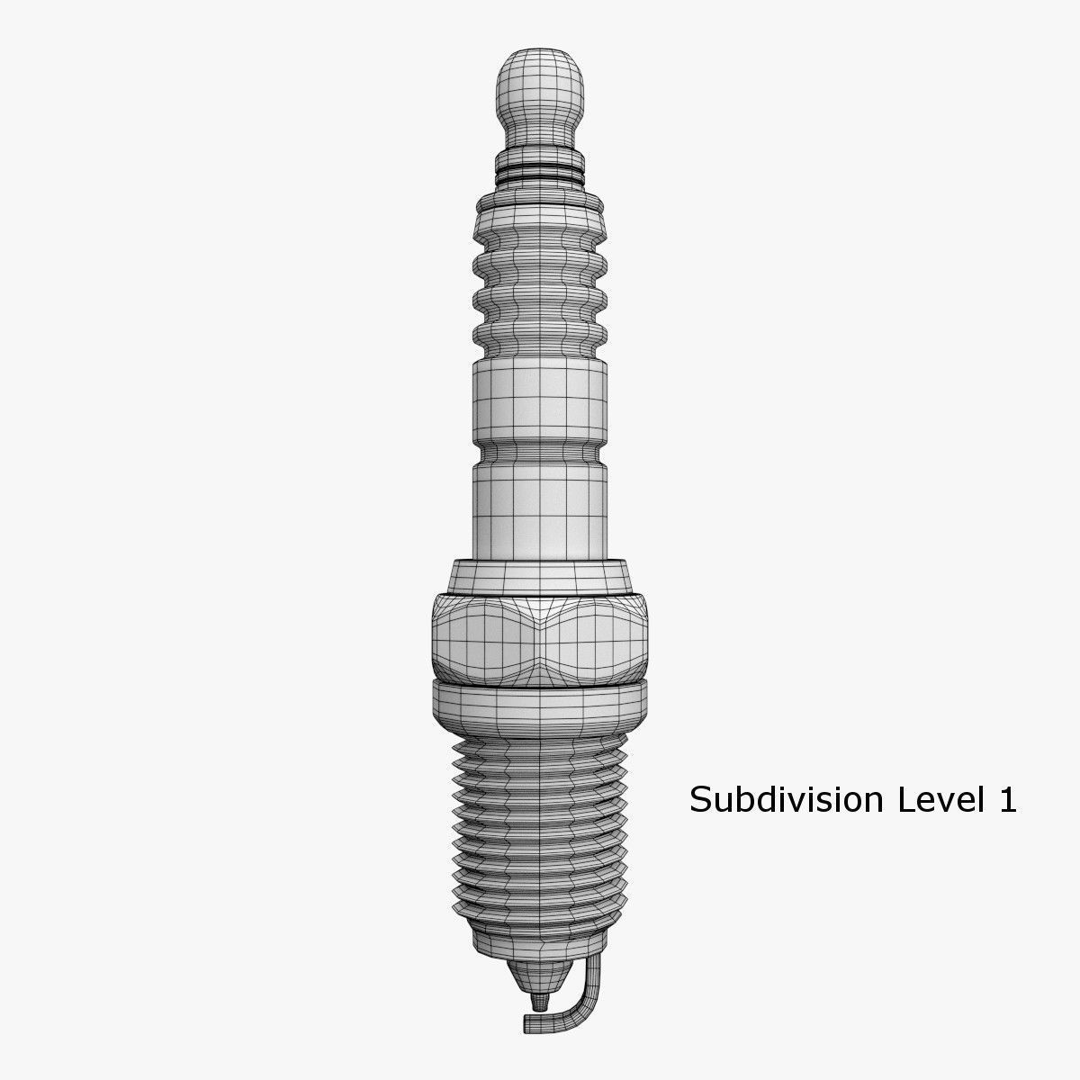 Spark Plug 3D model | CGTrader