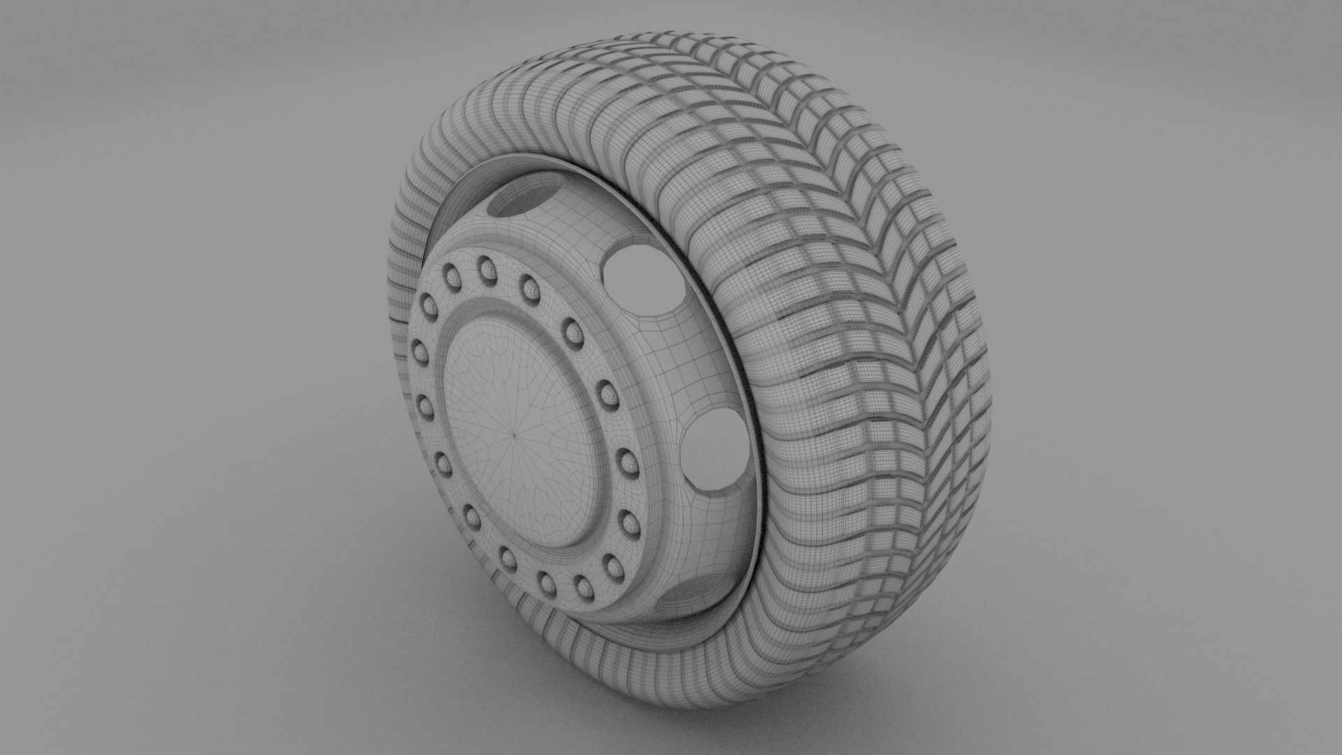 3D model Truck Bus Wheel VR / AR / low-poly | CGTrader