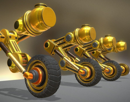 Animated Suspension 3D Models | CGTrader