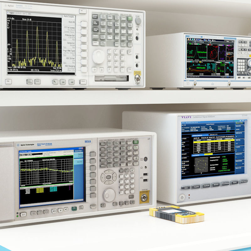 Lab equipment set 3 3D model | CGTrader