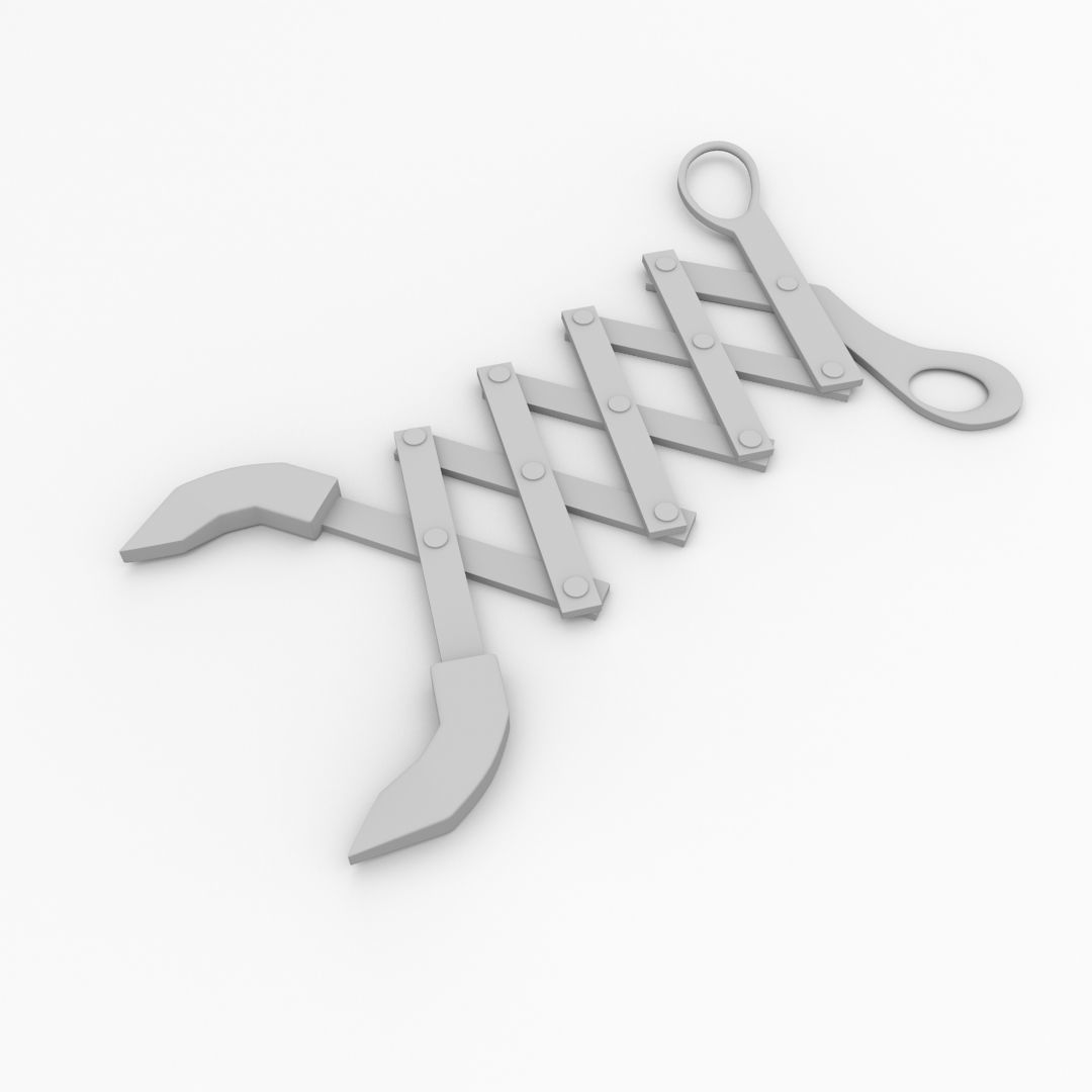 Scissor Extension Arm 3D model | CGTrader