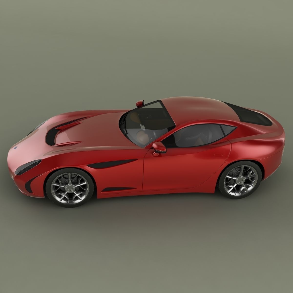 AC 378 GT Zagato 3D model | CGTrader