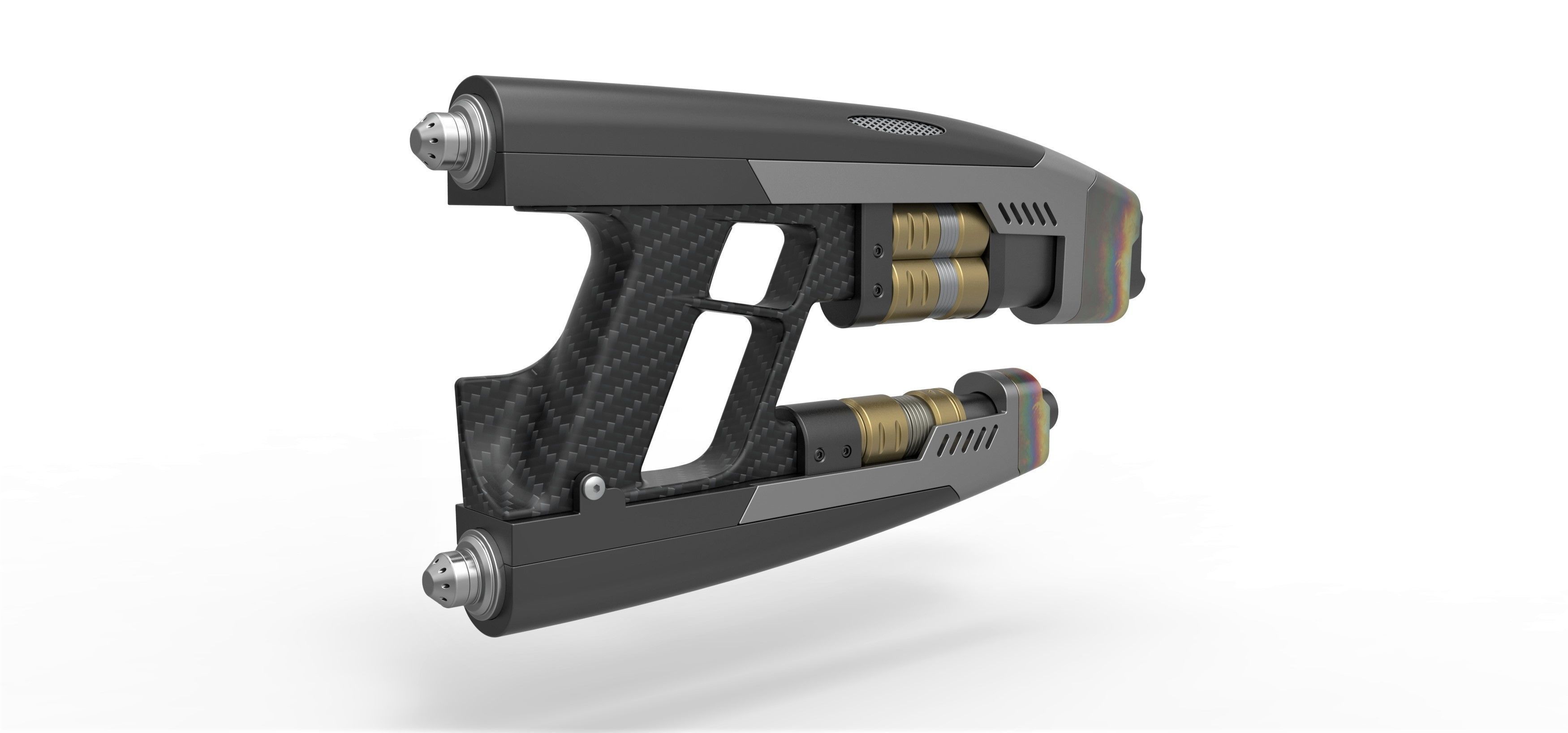 Star Lord Blaster from the movie Avengers Infinity war 2018 3D model ...