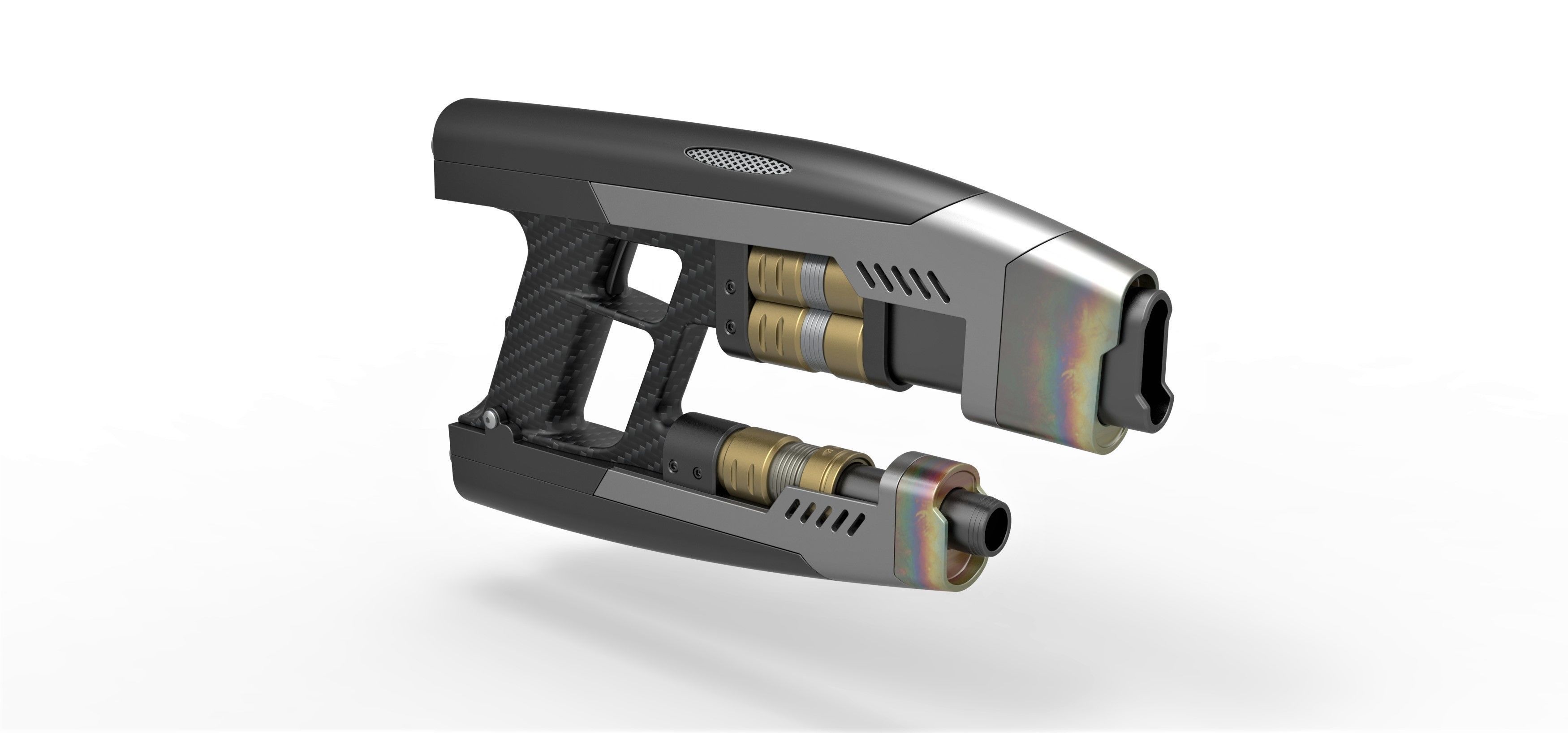 Star Lord Blaster from the movie Avengers Infinity war 2018 3D model ...