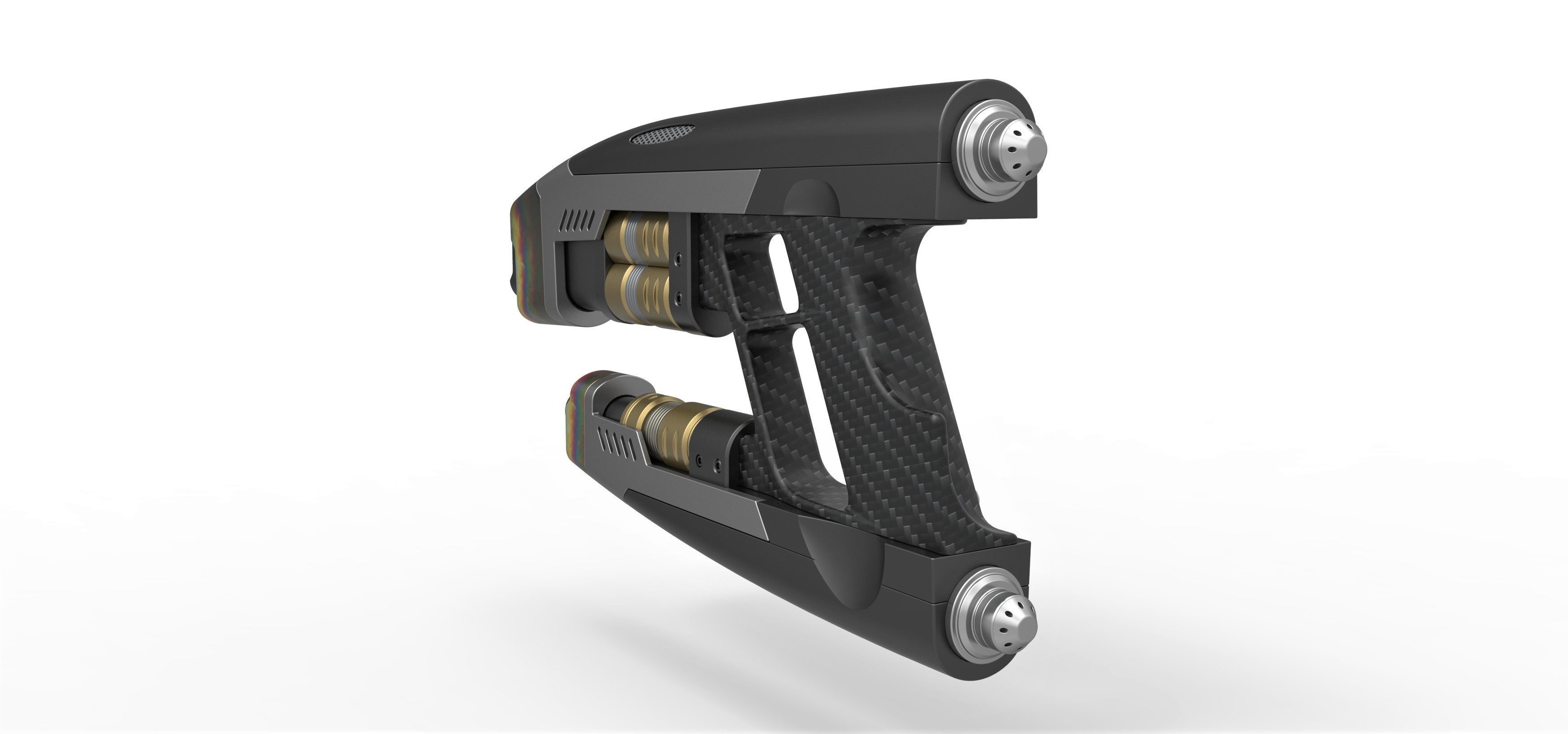 Star Lord Blaster from the movie Avengers Infinity war 2018 3D model ...