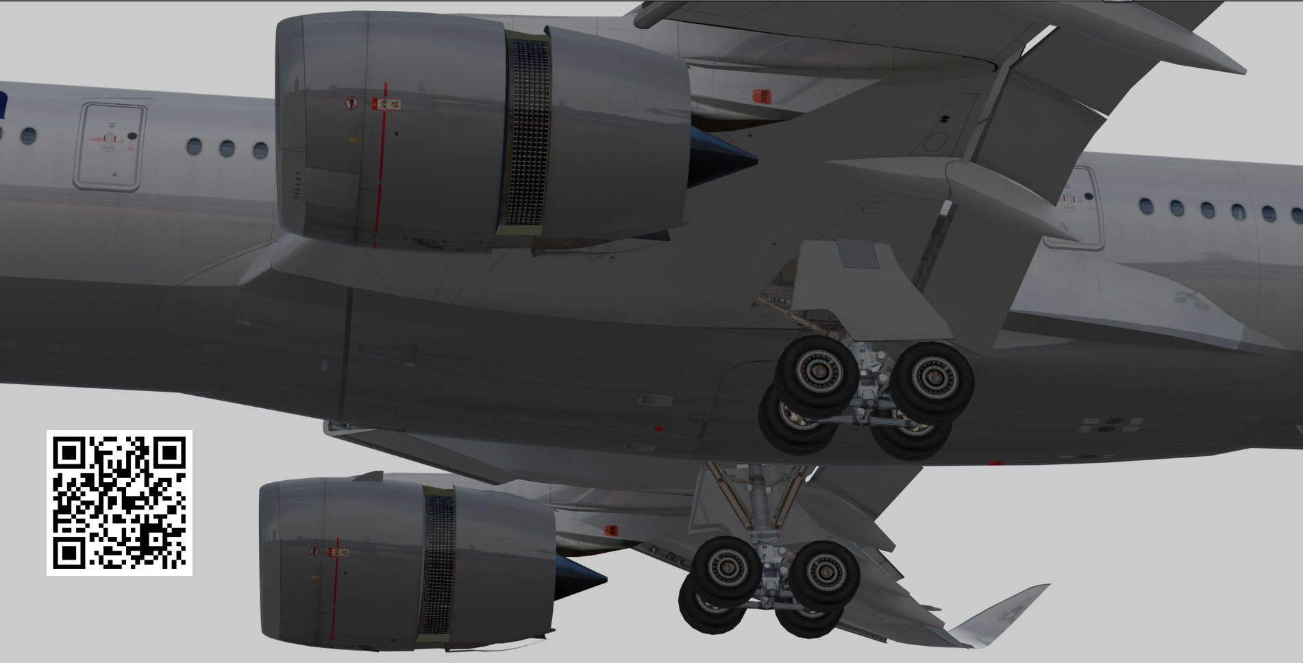 3D model Airbus A350-900 XWB Lufthansa D-AIXA VR / AR / low-poly rigged ...