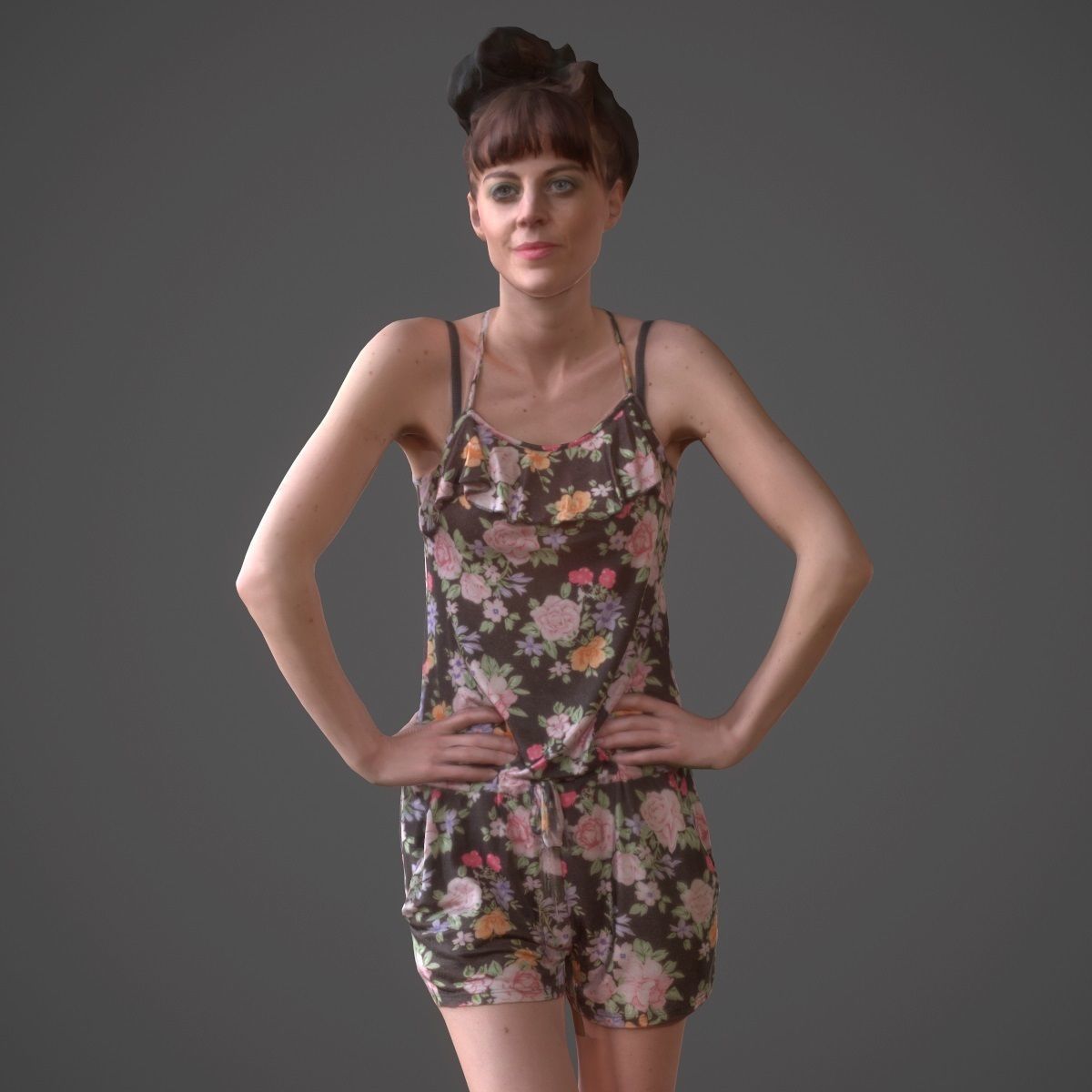 3D model 9 Fashion Girls Collection VR / AR / low-poly | CGTrader