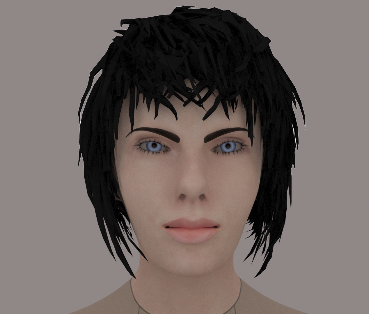 The Major - Ghost in the shell 3D model animated rigged | CGTrader