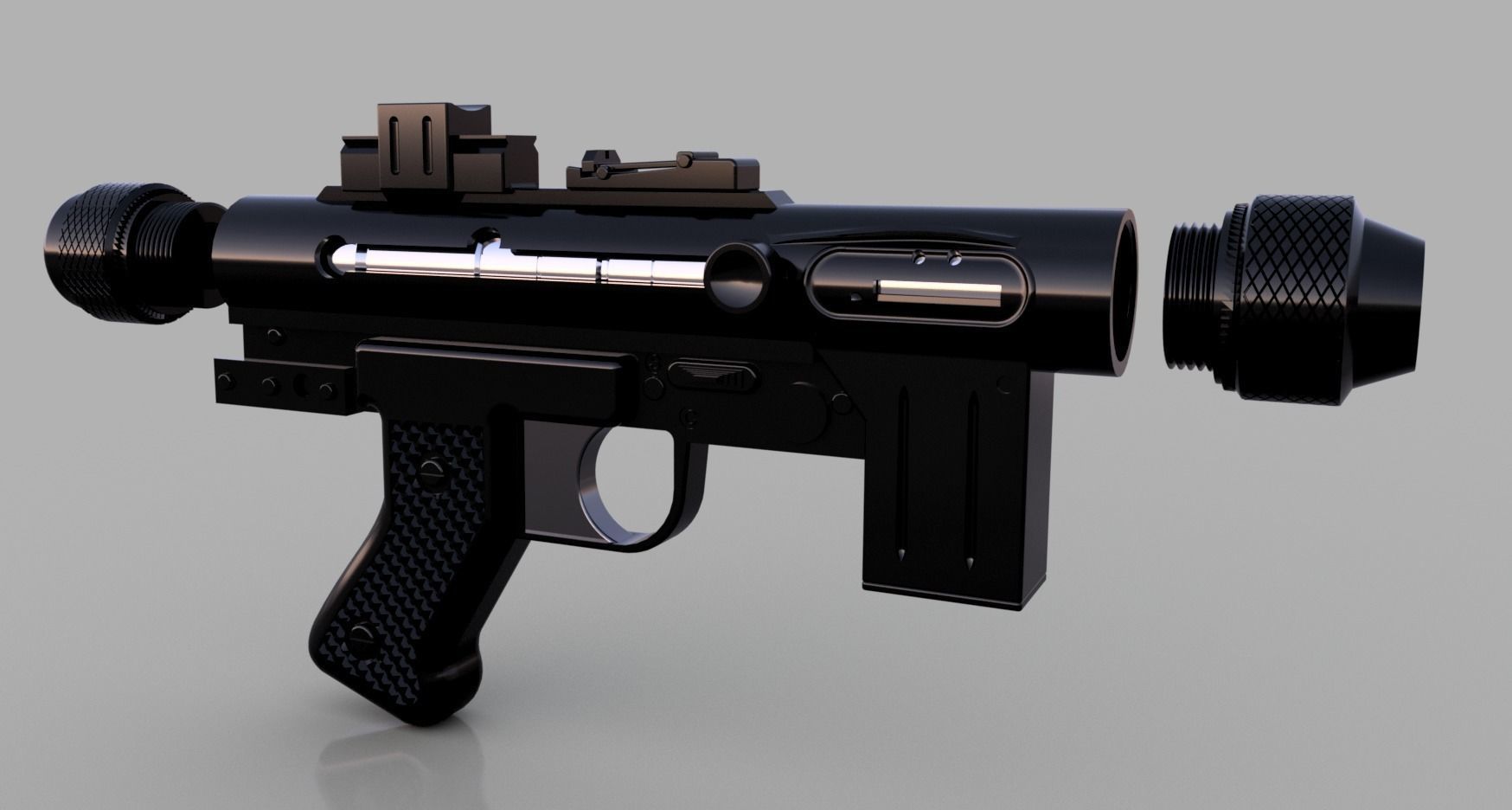 Star Wars SE-14R Blaster 3D model 3D printable | CGTrader