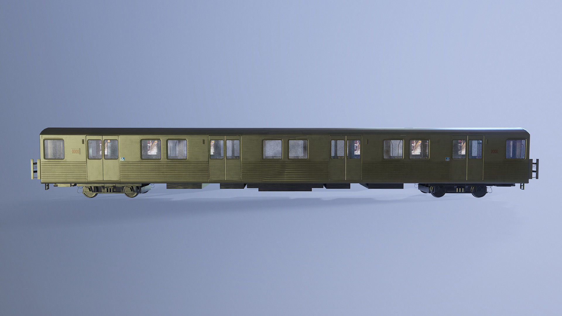 3D model TTC T1 subway car VR / AR / low-poly | CGTrader