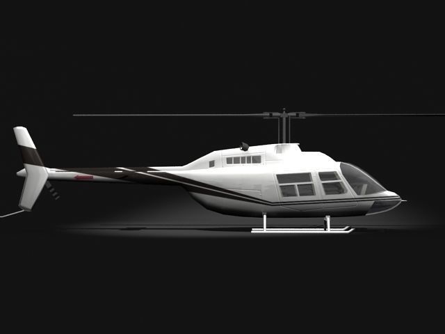 Bell 206 Jet Ranger 3D model | CGTrader