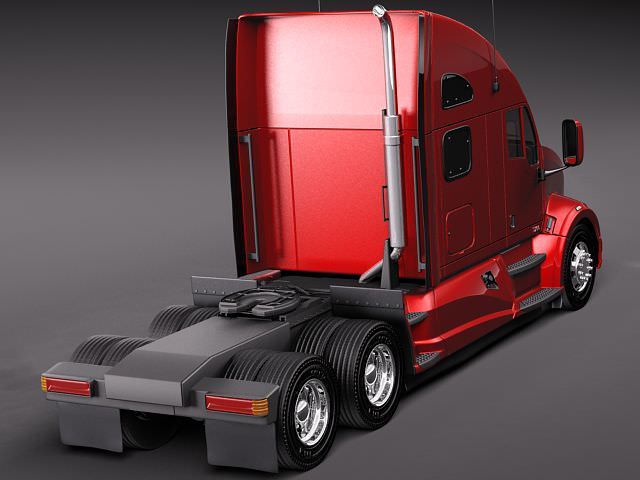 Kenworth T700 2010 3D Model MAX OBJ 3DS FBX C4D LWO LW LWS - CGTrader.com